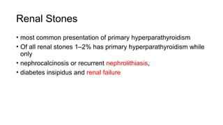 hyperparathyroidism definition and so on | PPTX