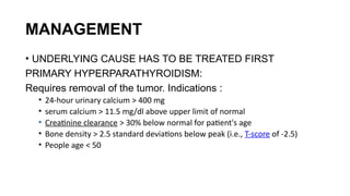 hyperparathyroidism definition and so on | PPTX