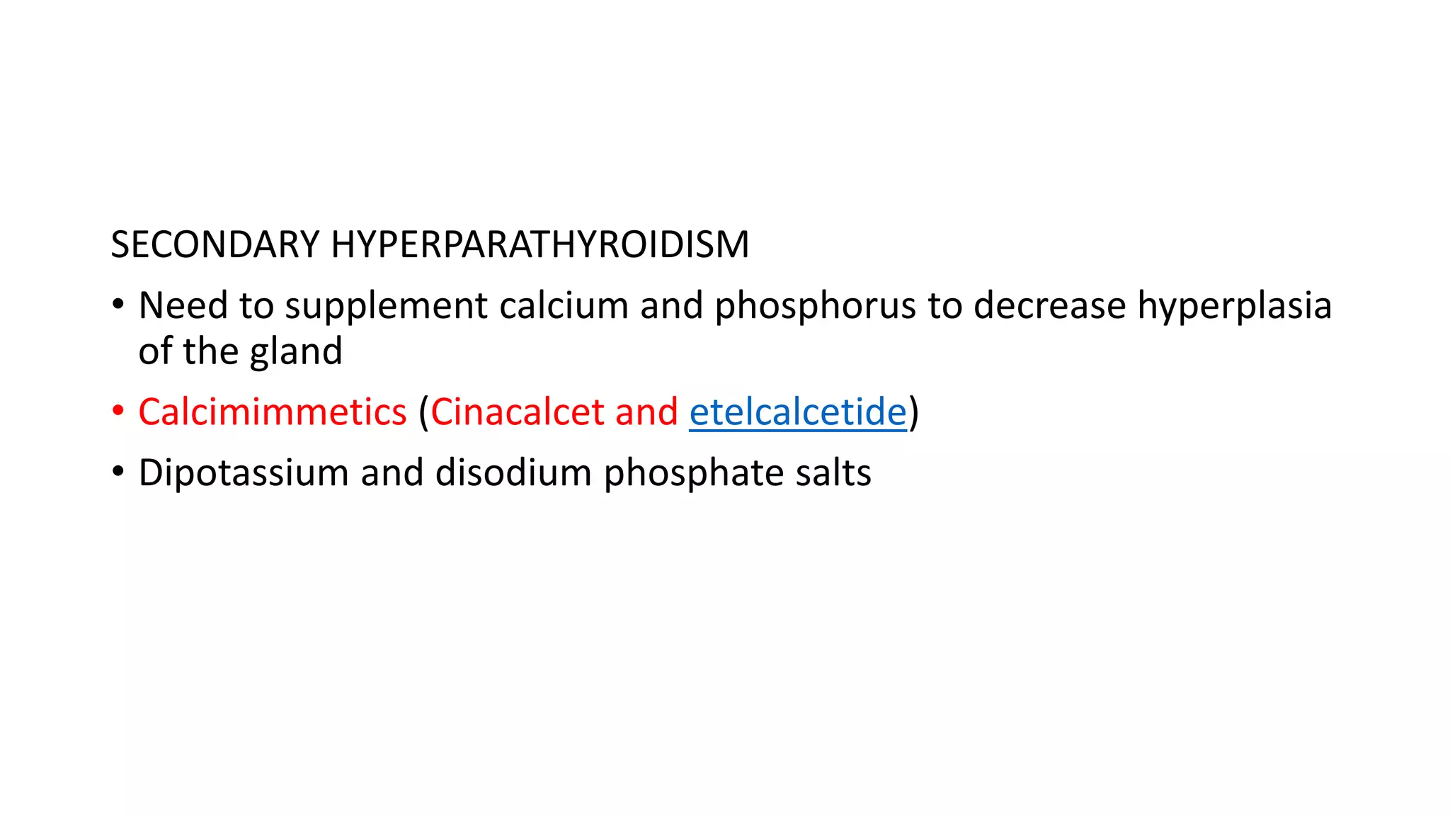 Hyperparathyroidism | PPTX