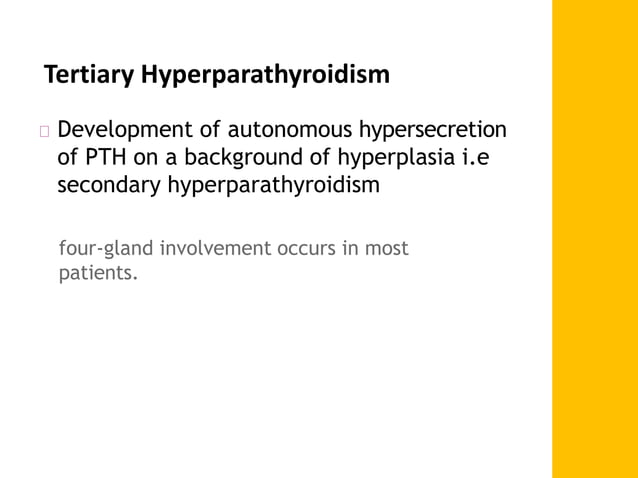 Hyperparathyroidism.pptx | Bone and Joint Conditions | Diseases and ...