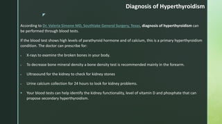 Hyperparathyroidism – causes, symptoms, diagnosis & treatment | PDF
