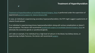 Hyperparathyroidism – causes, symptoms, diagnosis & treatment | PDF