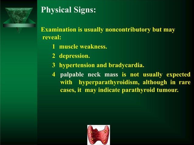 hyperparathyroidism types and management | PPTX