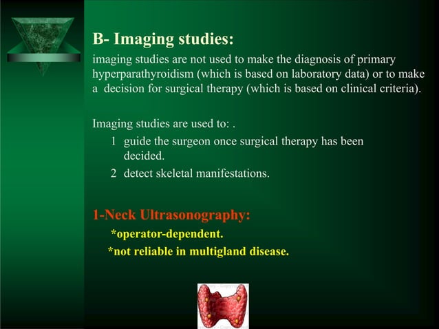 hyperparathyroidism types and management | PPTX