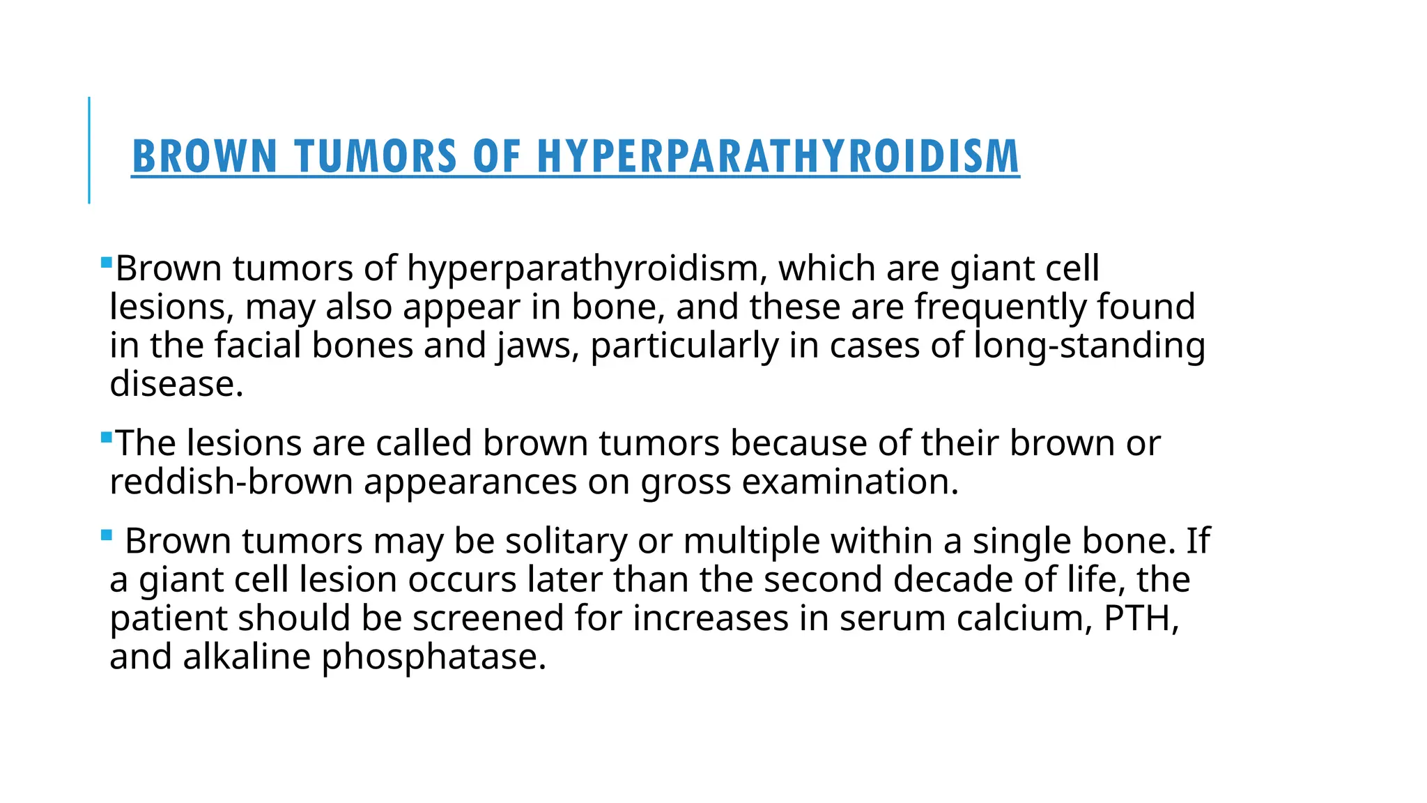 hyperparathyroidism , it's effects on jaws and teeth | PPTX