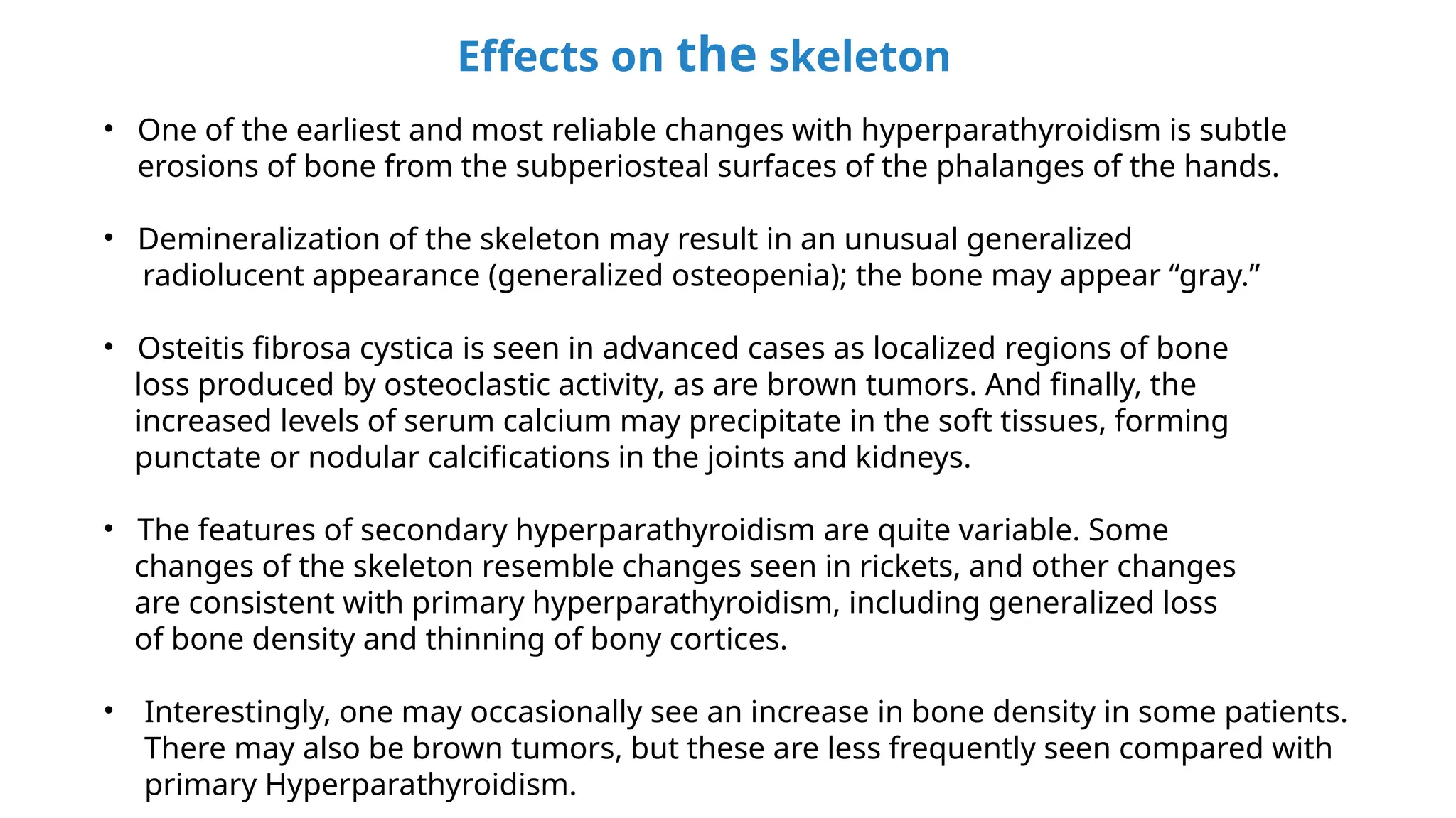 hyperparathyroidism , it's effects on jaws and teeth | PPTX