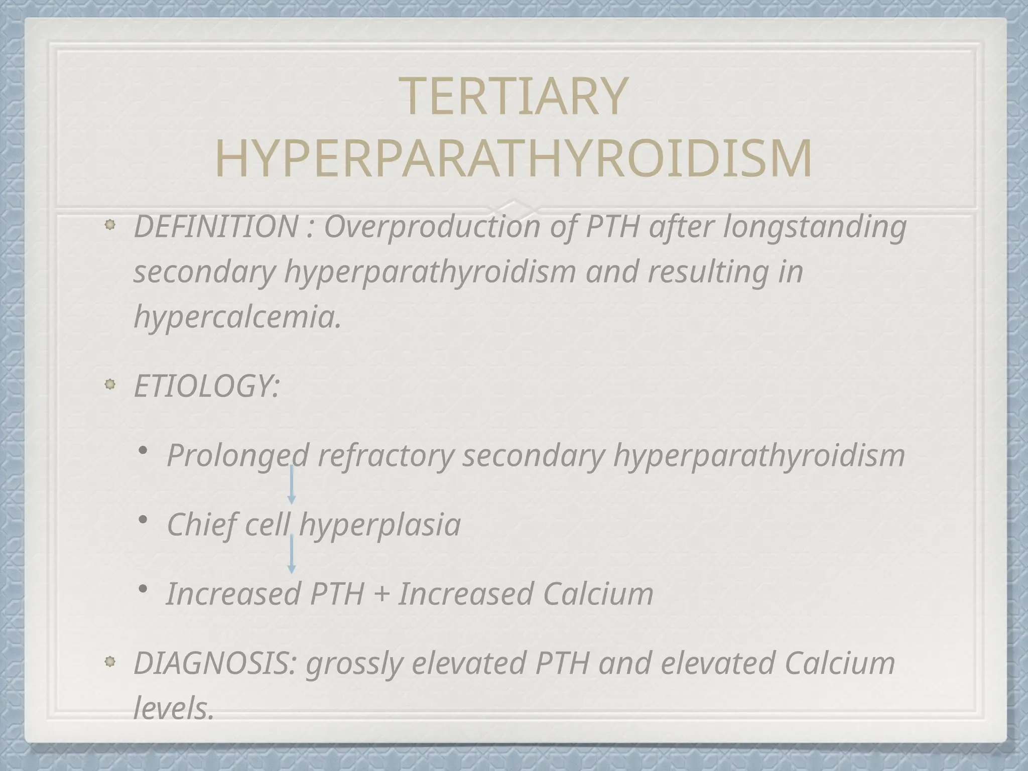 An approach to hyperparathyroidism. . | PPT