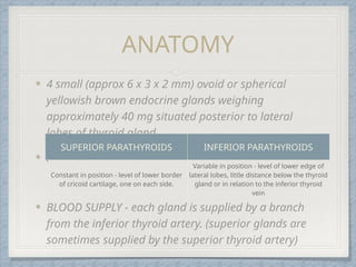 An approach to hyperparathyroidism. . | PPTX