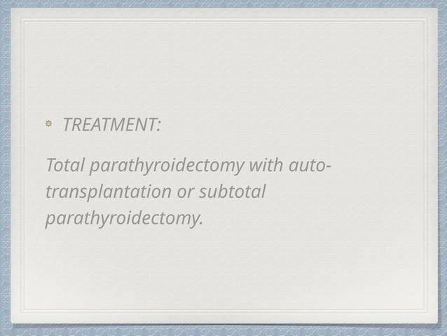 An approach to hyperparathyroidism. . | PPT