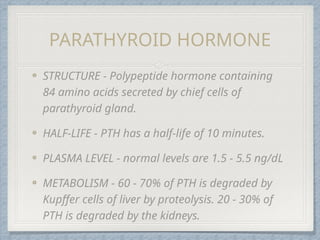 An approach to hyperparathyroidism. . | PPTX