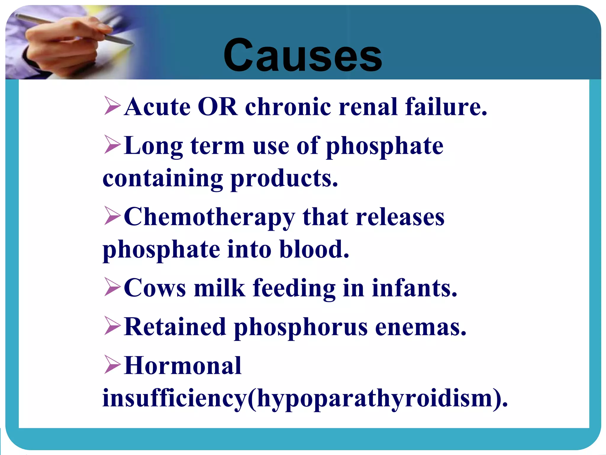 Hyperphosphatemia | PPTX