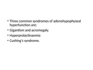 hyperpituitarism.pptx. . | PPTX