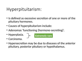 hyperpituitarism.pptx. . | PPTX