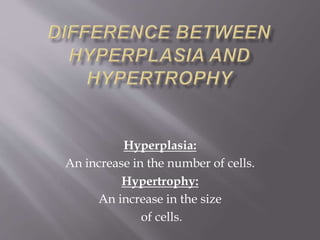 Hyperplasia | PPTX
