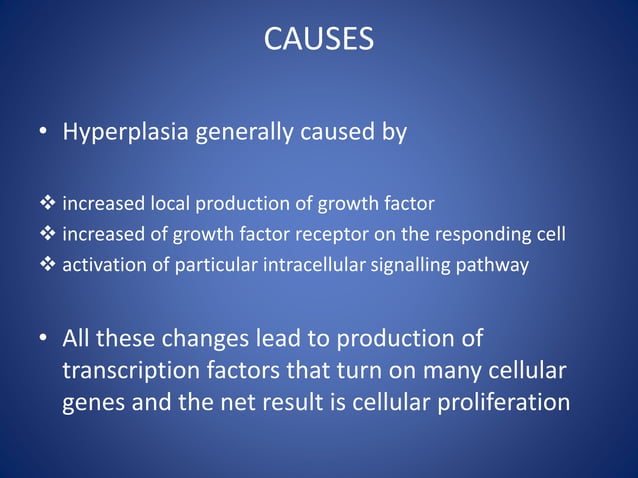 Hyperplasia | PPTX | Endocrine and Metabolic Diseases | Diseases and Conditions