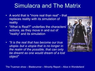 Hyperreality | PPT | Science
