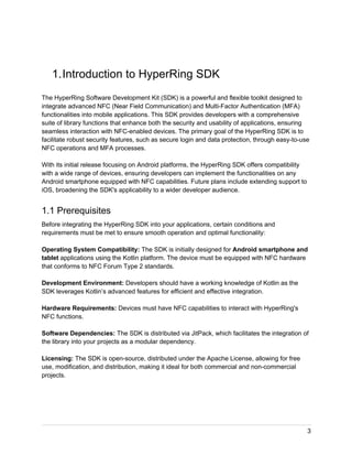 HyperRing SDK Documentation: Advanced NFC and Multi-Factor Authentication Integration for Mobile ...