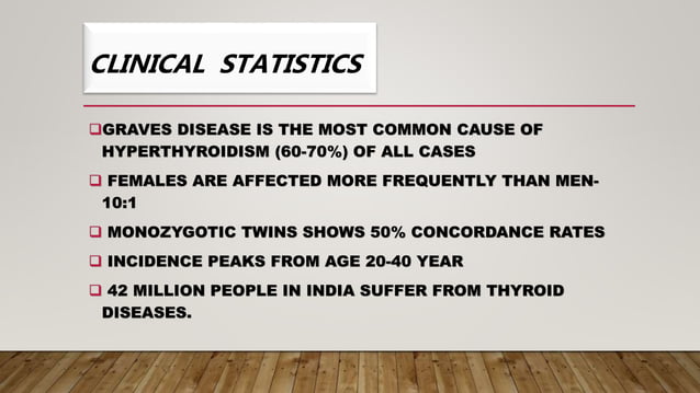 Hyperthyroidism - clinical features, cause, management, surgery | PPT