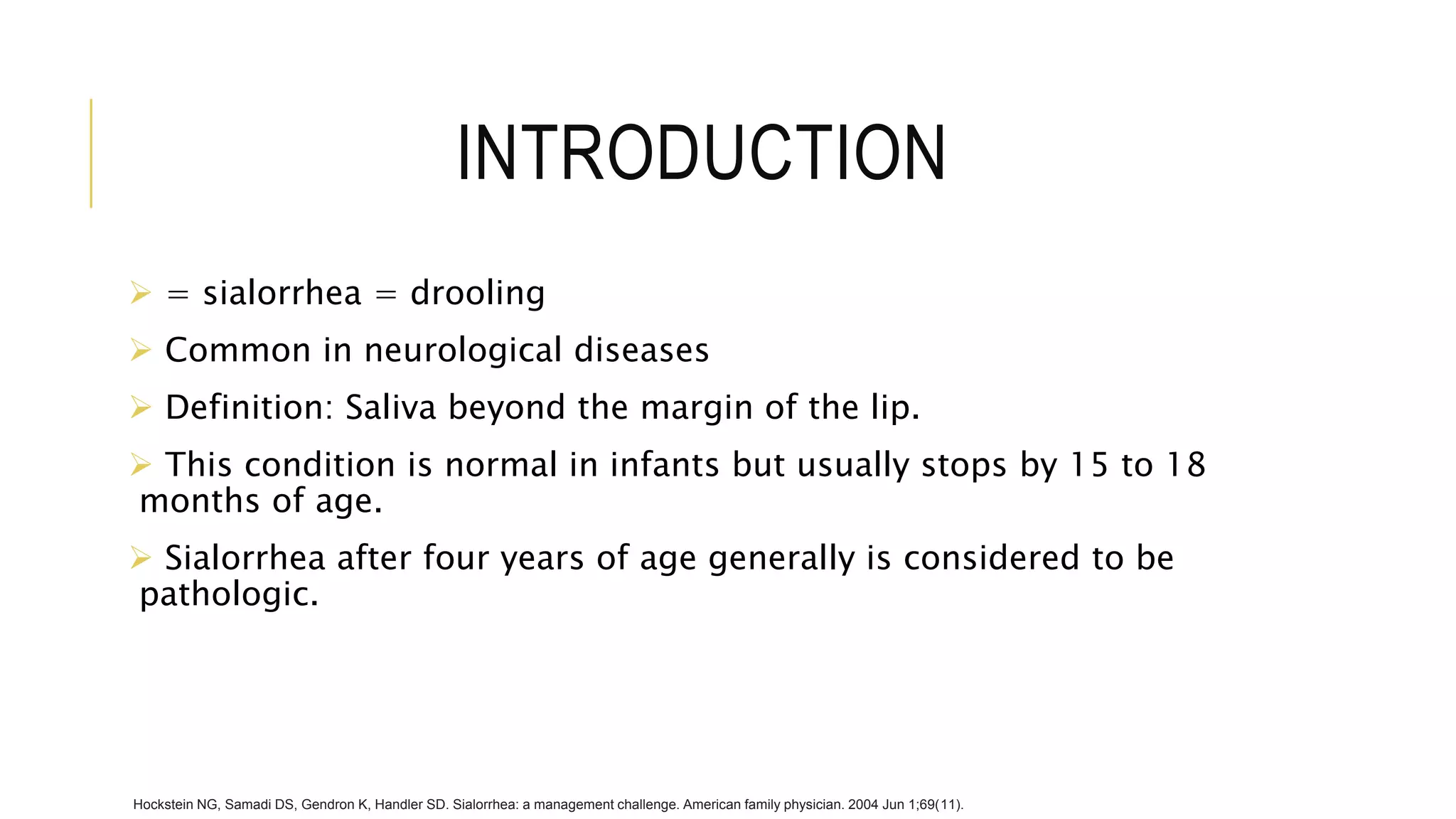 Hypersalivation | PPTX