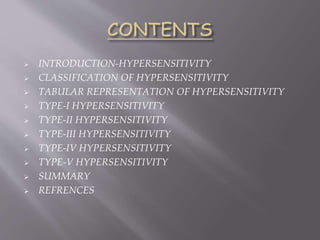 Hypersemstivity | PPT