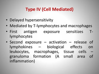 MECHANISMS OF DIFFERENT TYPES OF HYPERSENSITIVITY REACTIONS.pptx