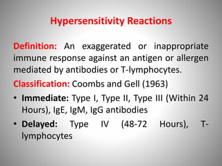 MECHANISMS OF DIFFERENT TYPES OF HYPERSENSITIVITY REACTIONS.pptx