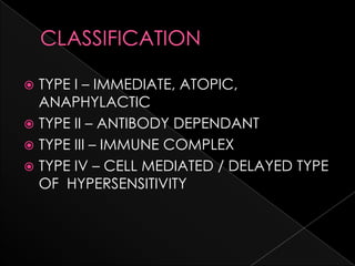 Hypersensitivity | PPTX