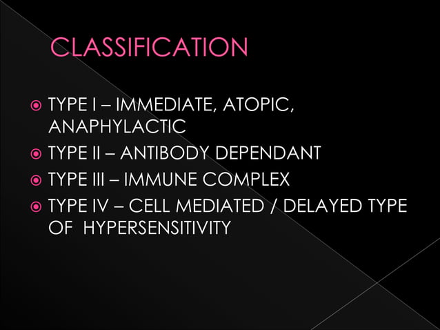 Hypersensitivity | PPTX | Allergies | Diseases and Conditions