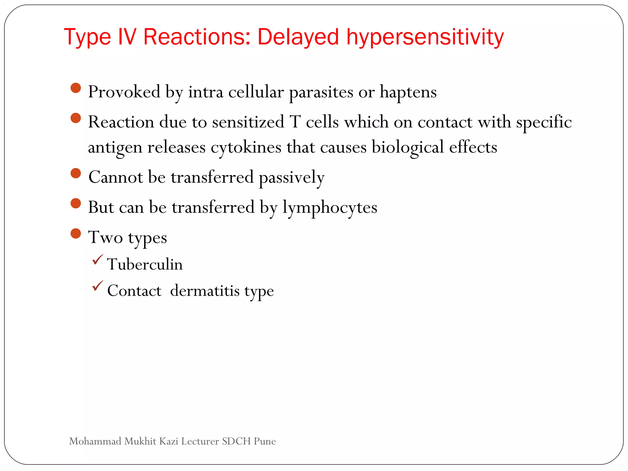 Hypersensitivity | PPT