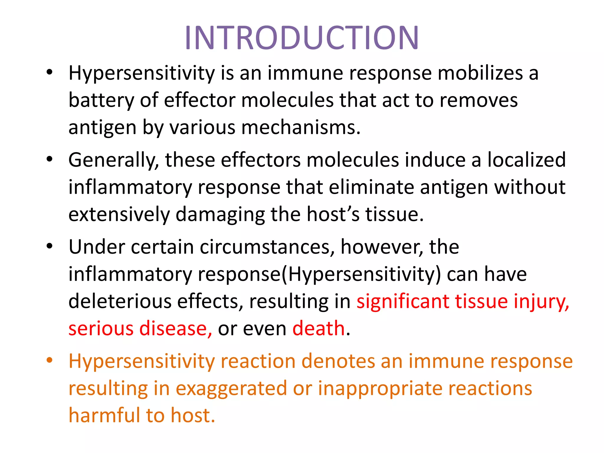 Hypersensitivity | PPTX