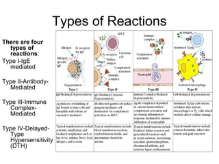 Hypersensitivity reaction pathology microbiology immunity | PPT