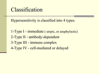 Hypersensitivity | PPT