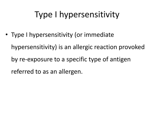 Hypersensitivity | PPT | Free Download