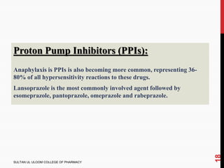 Drug induced Hypersensitivity reactions Presentation by Supriya SUCP | PPTX