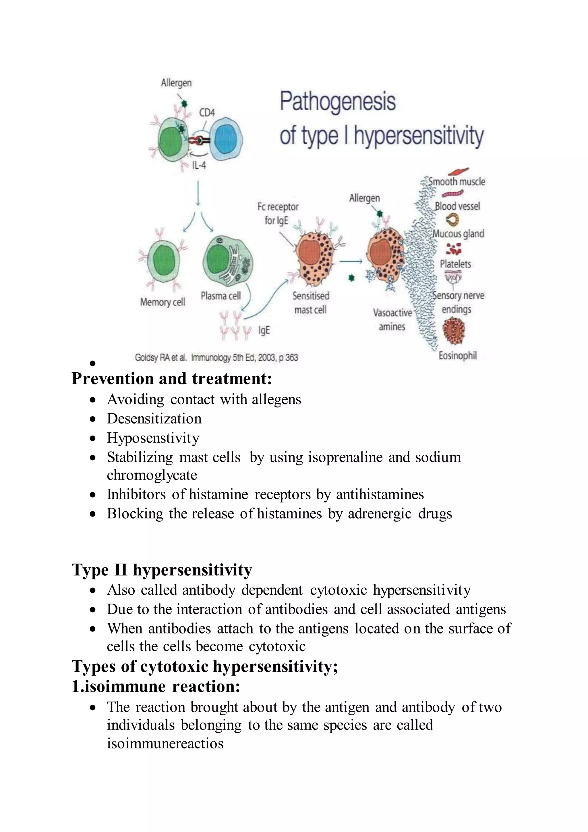 Hypersensitivity | DOCX | Allergies | Diseases and Conditions