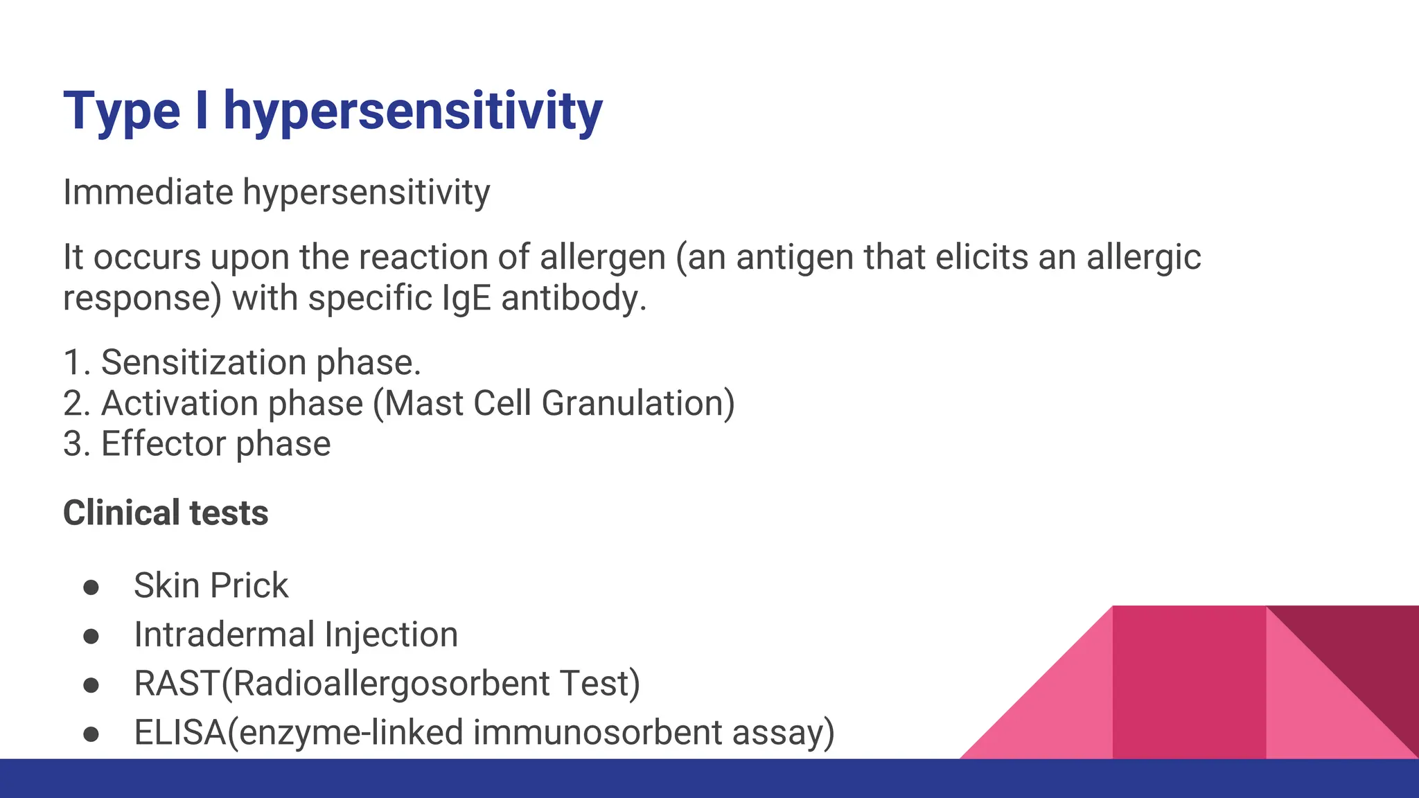 Hypersensitivity and Types . An Overview | PPT