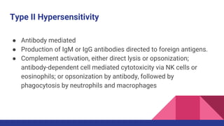 Hypersensitivity and Types . An Overview | PPT