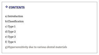 HYPERSENSITIVITY REACTION & ITS TYPES... | PPT