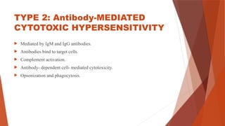 HYPERSENSITIVITY. All types in pathology | PPTX