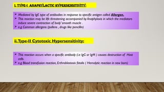 the Hypersensitivity types with detail .pptx