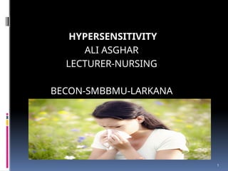 hyper sensitivity and its types unit .pptx