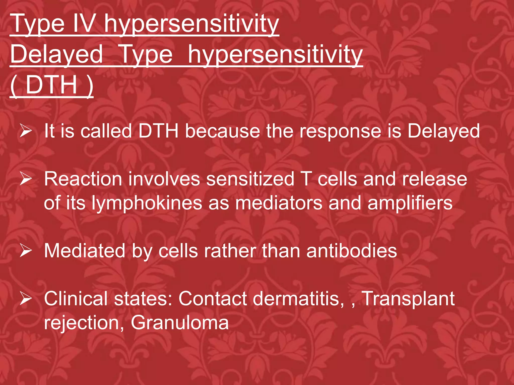 Hypersensitivity and its types ( type 1 anaphylaxis, type 2, Type 3 ...