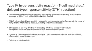 HYPERSENSITIVITY 204. and the immune system | PPTX