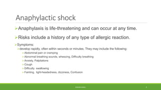 Hypersensitivity allergy reactions | PPSX