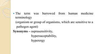 Hypersensitivity reaction (HR) and mechanisms | PPTX