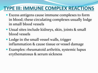 Hypersensitivity Reactions with an Overview on Anaphylaxis | PPTX