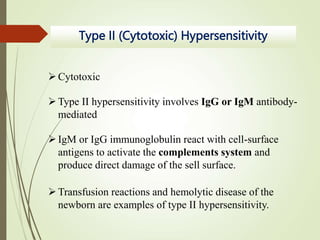 hypersensitivity and its types with mechanism .ppt