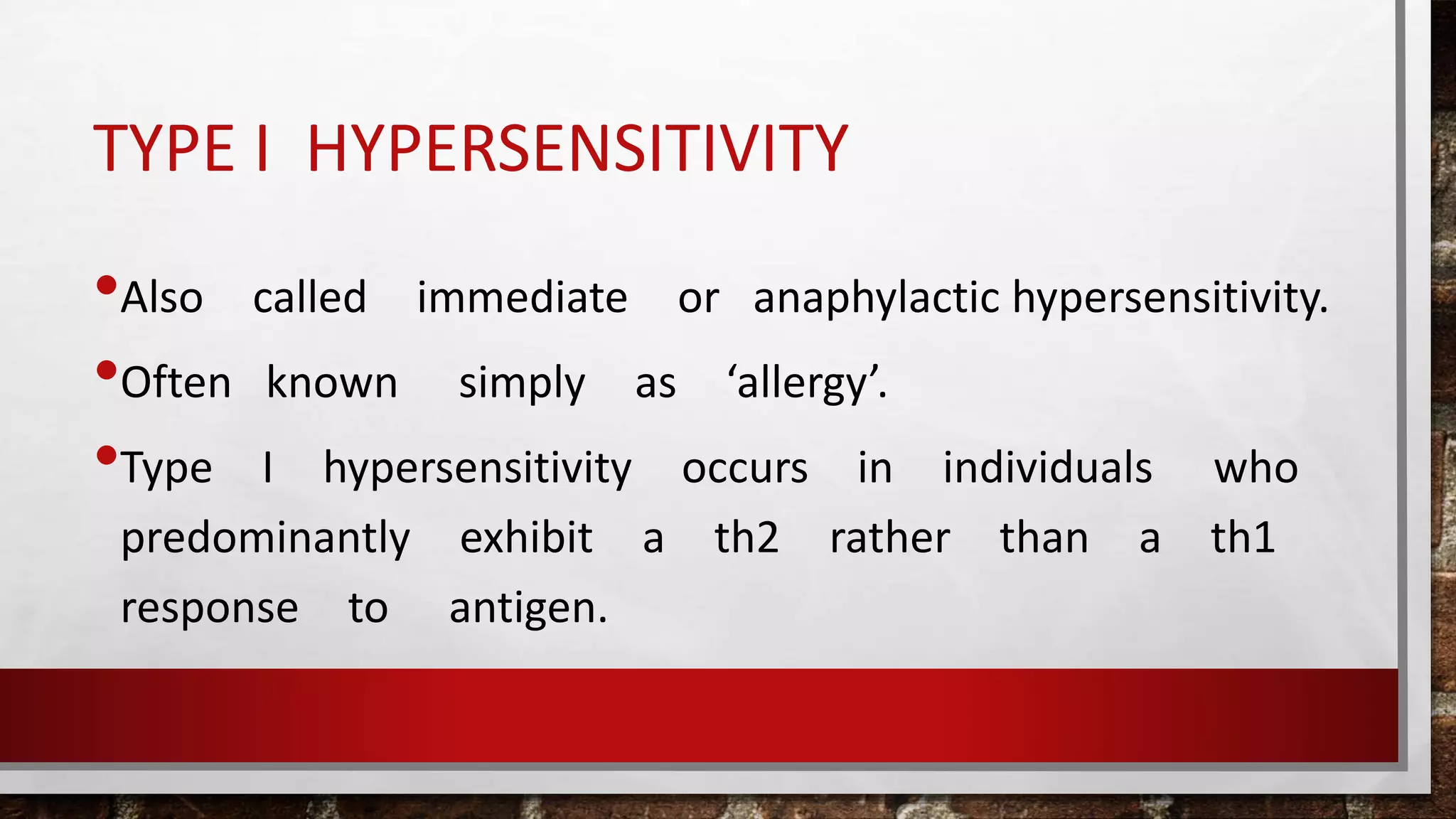 Hypersensitivity or allergic reactions | PPTX