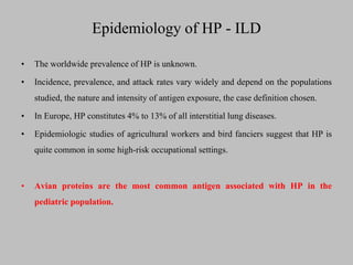Presentation by S.K Jindal on Hypersensitivity Pneumonitis: Approach to ...