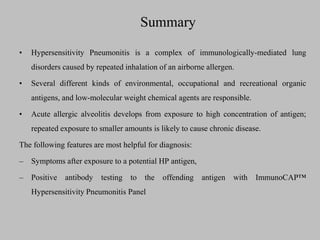 Presentation by S.K Jindal on Hypersensitivity Pneumonitis: Approach to ...